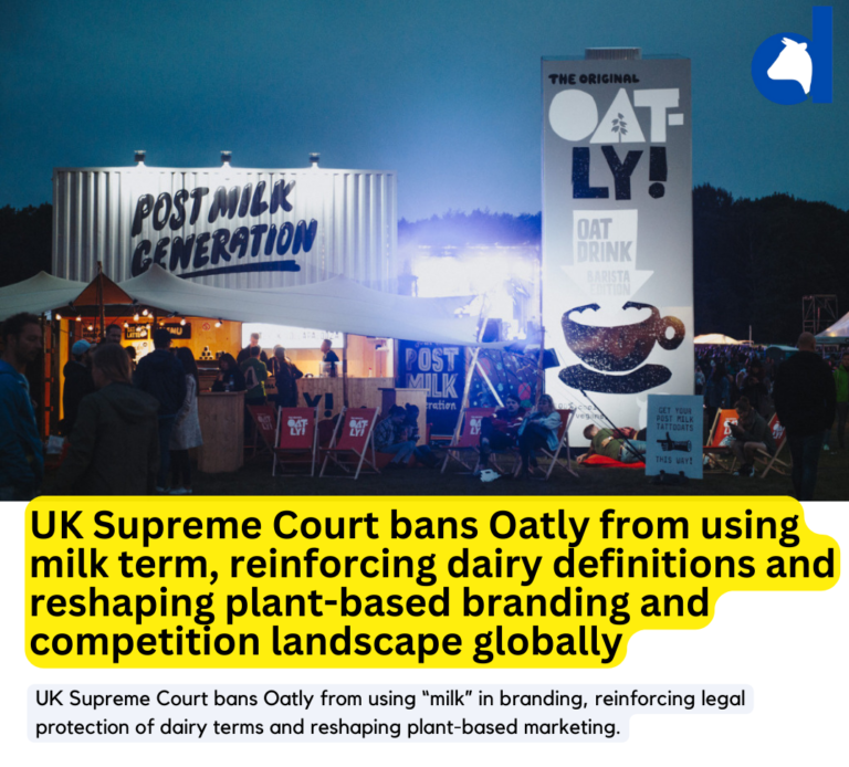 UK Court Bars Use of ‘Milk’ in Plant-Based Branding, Redrawing Dairy ...