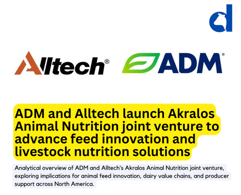 ADM and Alltech Launch Akralos Animal Nutrition JV: A Strategic Move ...